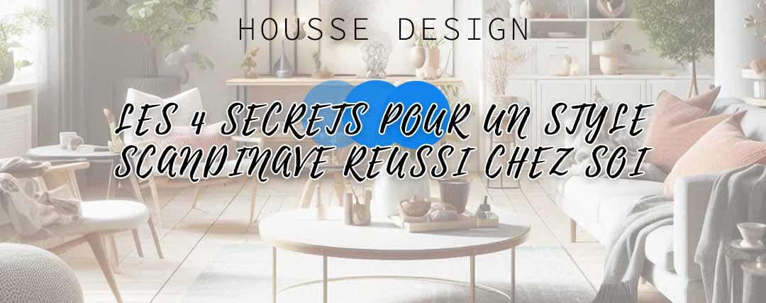 Les 4 secrets pour un style scandinave réussi chez soi - Housse Design